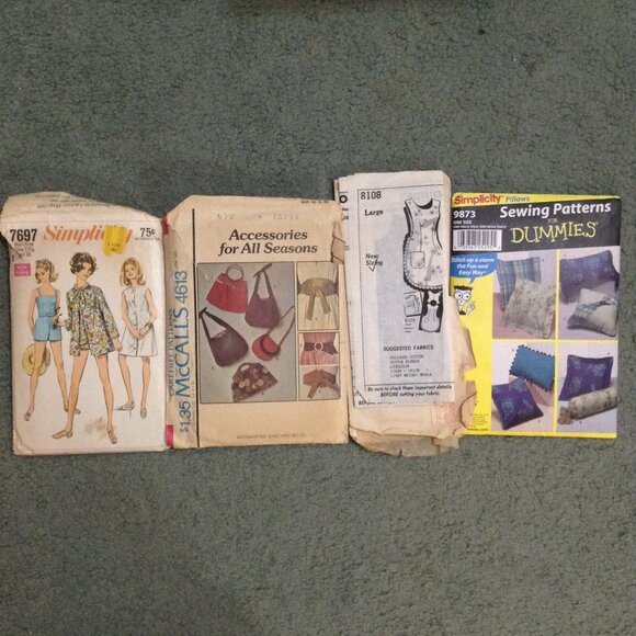 Vintage | Swim | Lot Of 4 Vintage Cut Complete 96sy2k Patterns Swimsuit ...